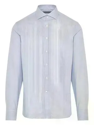 Men's Canali Blue Shirts