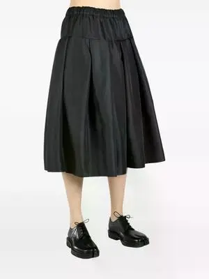 Comme Des Garçons Tiered Midi Skirt