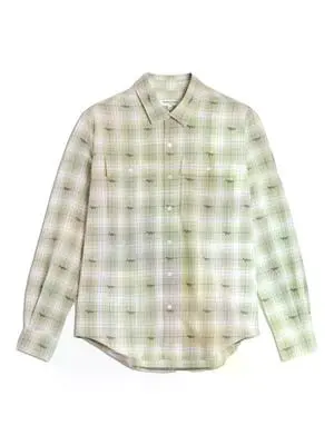 Maison Kitsuné Checked Shirt - Green