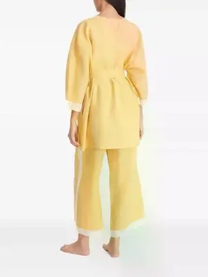 ERES Lagune Linen Trousers - Yellow