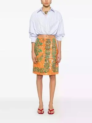 Etro Sequinned Mini Skirt