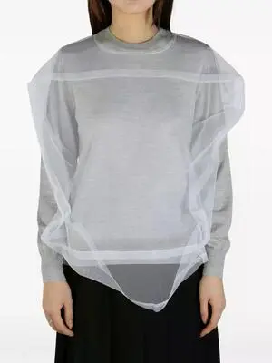 Comme Des Garçons Layered Sweatshirt
