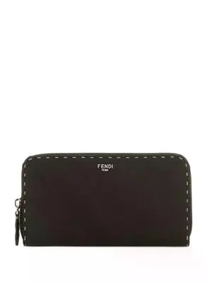 Fendi Leather Wallet - Brown