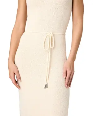 French Connection Terry Spun V-neck Midi Dress