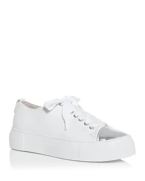 Agl Mollie Platform Sneakers - Silver/white