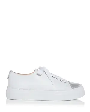 Agl Mollie Platform Sneakers - Silver/white