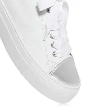 Agl Mollie Platform Sneakers - Silver/white