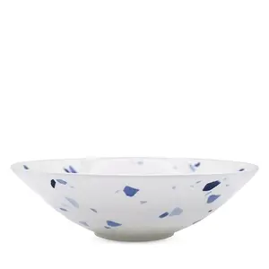 Twig New York Terrazzo Azzurro Serving/salad Bowl - Blue