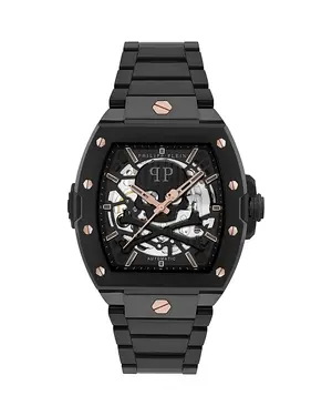 Philipp Plein The $keleton 2.0 44mm Watch - Black/black