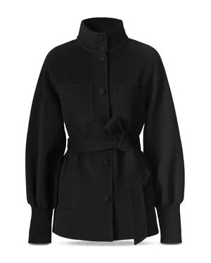 Mackage Shania Wool Coat - Black