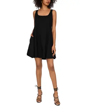 1.State Scoop Neck Full Circle Dress