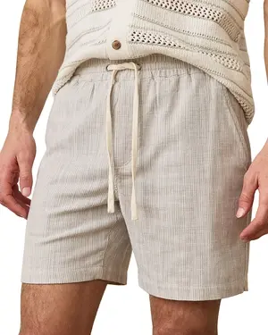 Marine Layer Striped Saturday Beach Shorts