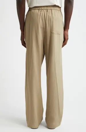 GOLDEN GOOSE Journey Ivan Pinstripe Wide Leg Pants