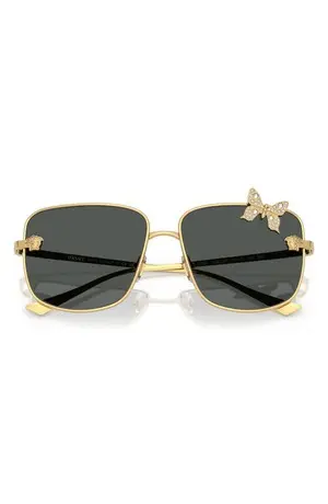 Versace 59mm Square Sunglasses