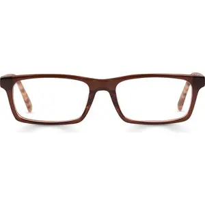 Eyebobs Eyebobs Number Cruncher Reading Glasses Hickory Brown Crystal