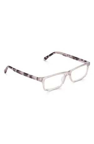 Eyebobs Number Cruncher Reading Glasses - Smoke Grey /white Tortoise