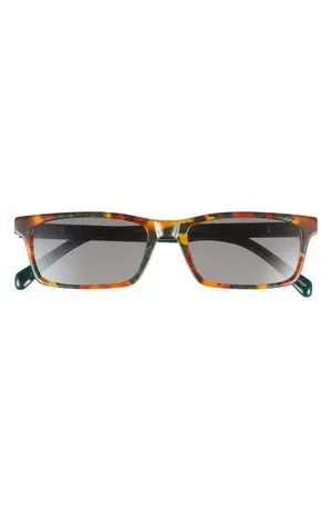 Eyebobs Number Cruncher Rectangular Reader Sunglasses - Green / Brown Tortoise Forest