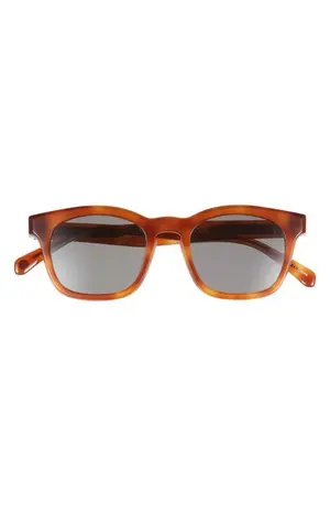 Eyebobs Eyebobs Humble Narrator 49mm Square Sunglasses Caramel Tortoise
