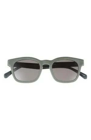 Eyebobs Humble Narrator 49mm Square Sunglasses - Matte Sage Green