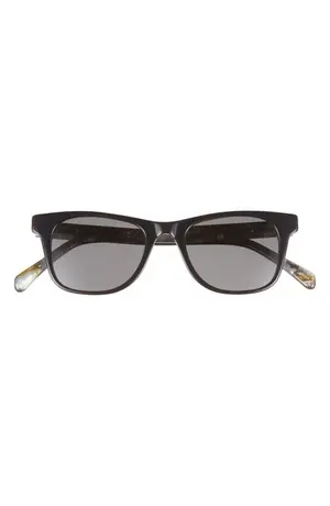 Eyebobs The Director Polarized Square Sunglasses - Black Pearl Backside