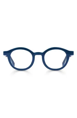 Eyebobs Tv Party 44mm Blue Light Blocking Reading Glasses - Navy Blue