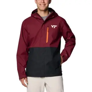 Columbia Virginia Tech Hokies Field Bound Omni-tech™ Full-zip Jacket