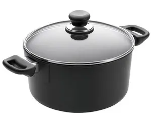 SCANPAN Classic 6.5 Quart Dutch Oven W/lid - Black