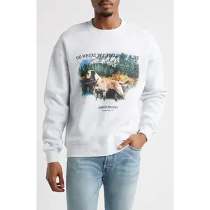 SANTO STUDIO Graphic Sweatshirt - Heather