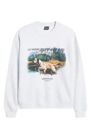 SANTO STUDIO Graphic Sweatshirt