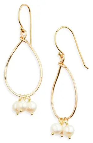 KIARA BY KI-ELE Ki-ele Kelsey Pearl Drop Earrings