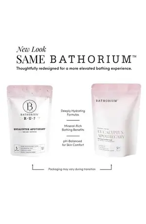 BATHORIUM Eucalyptus Apothecary Crush Bath Soak