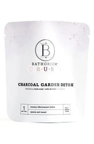 BATHORIUM Charcoal Garden Detox Crush Bath Soak