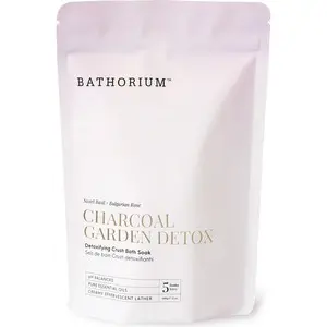 BATHORIUM Charcoal Garden Detox Crush Bath Soak - No Color