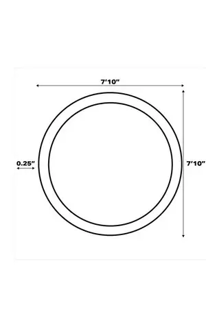 JONATHAN Y Didim Boho Medallion Machine-washable Round Area Rug