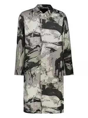 ISO.POETISM Abstract-print Coat