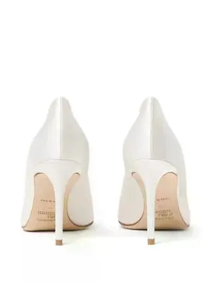 SCAROSSO 90mm Leather Pumps