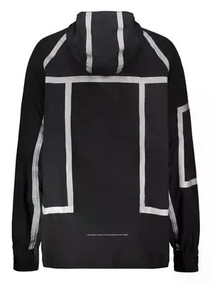 ISO.POETISM Reflective Panelled Hooded Jacket
