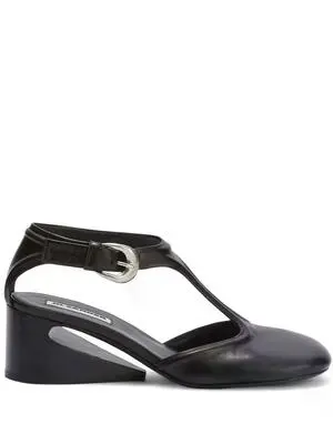 JIL SANDER Mary Jane Pumps - Black