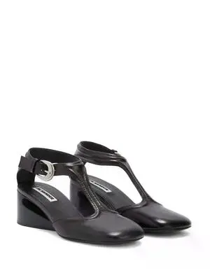 JIL SANDER Mary Jane Pumps - Black