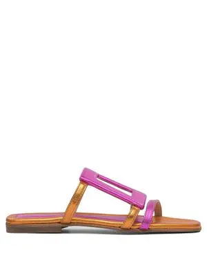 Elina Linardaki Flat Sandals - Orange