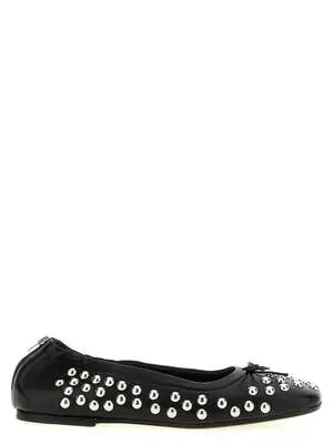 GOLDEN GOOSE Amy' Nappa Ballet Flats - Black
