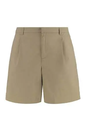 A.p.c. Crew Cotton Bermuda Shorts - Beige