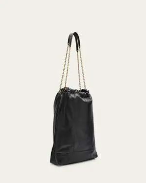 Saint Laurent Jamie Large Pochon Shoulder Bag - Noir