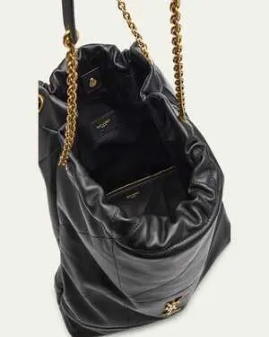 Saint Laurent Jamie Large Pochon Shoulder Bag - Noir