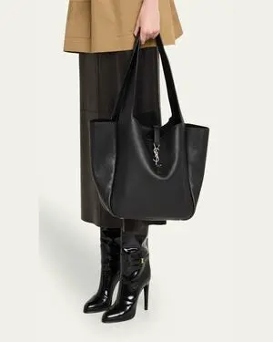 Saint Laurent Jamie Large Pochon Shoulder Bag - Noir