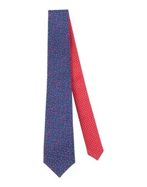 Canali CANALI Silk Necktie Blue