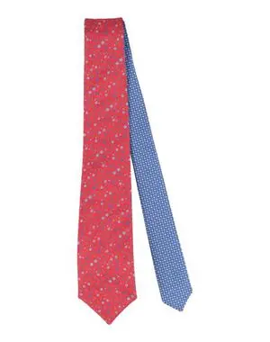 Canali CANALI Silk Necktie Red