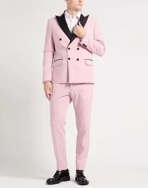 TAKESHY KUROSAWA Suit Turquoise Size Polyester, Viscose, Elastane - Pink