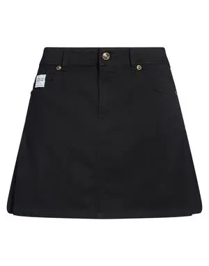 Versace Flared Denim Mini Skirt