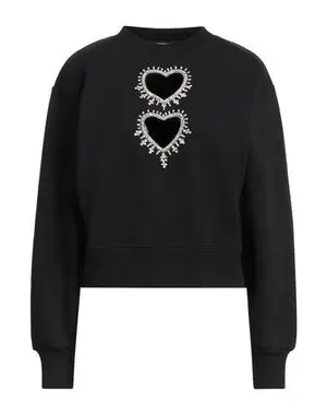 Sandro Cotton-blend Fleece Sweatshirt